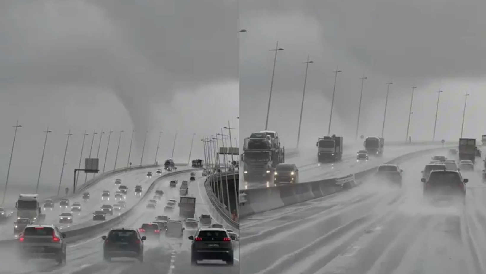 Mau tempo: Vídeo mostra tornado em Lisboa - On fm