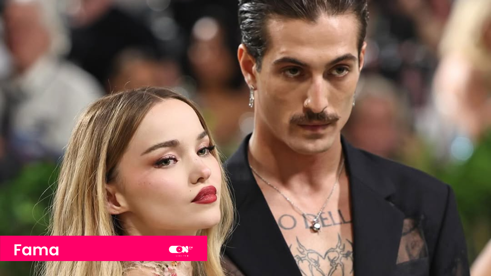 Dove Cameron e Damiano David em Portugal - On fm