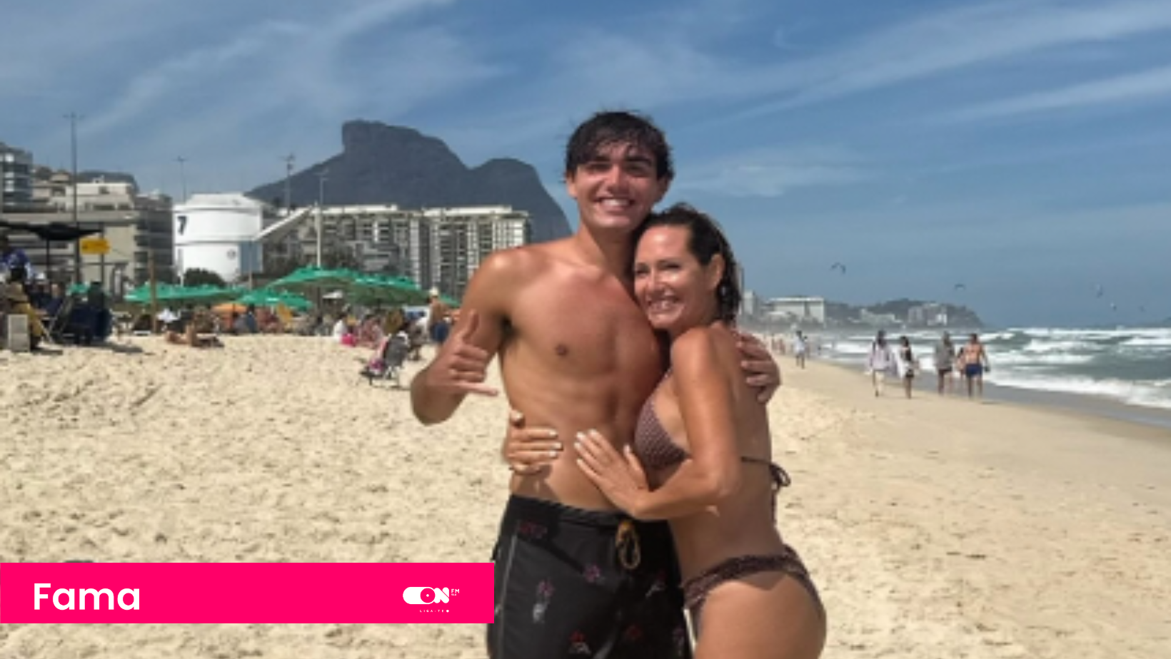 “Dia de Praia com meu Grande Amor bom” - On fm